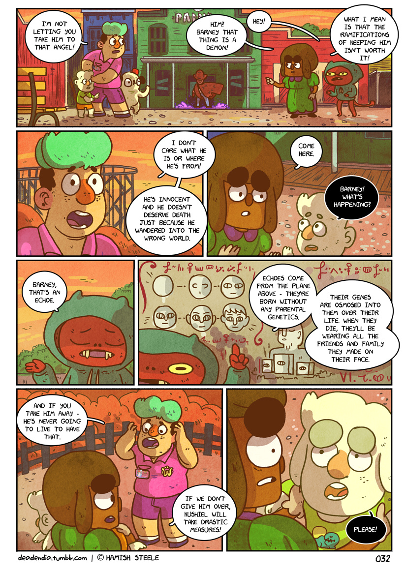 Read DeadEndia: The Original Run :: 2. Echoe | Tapas Comics