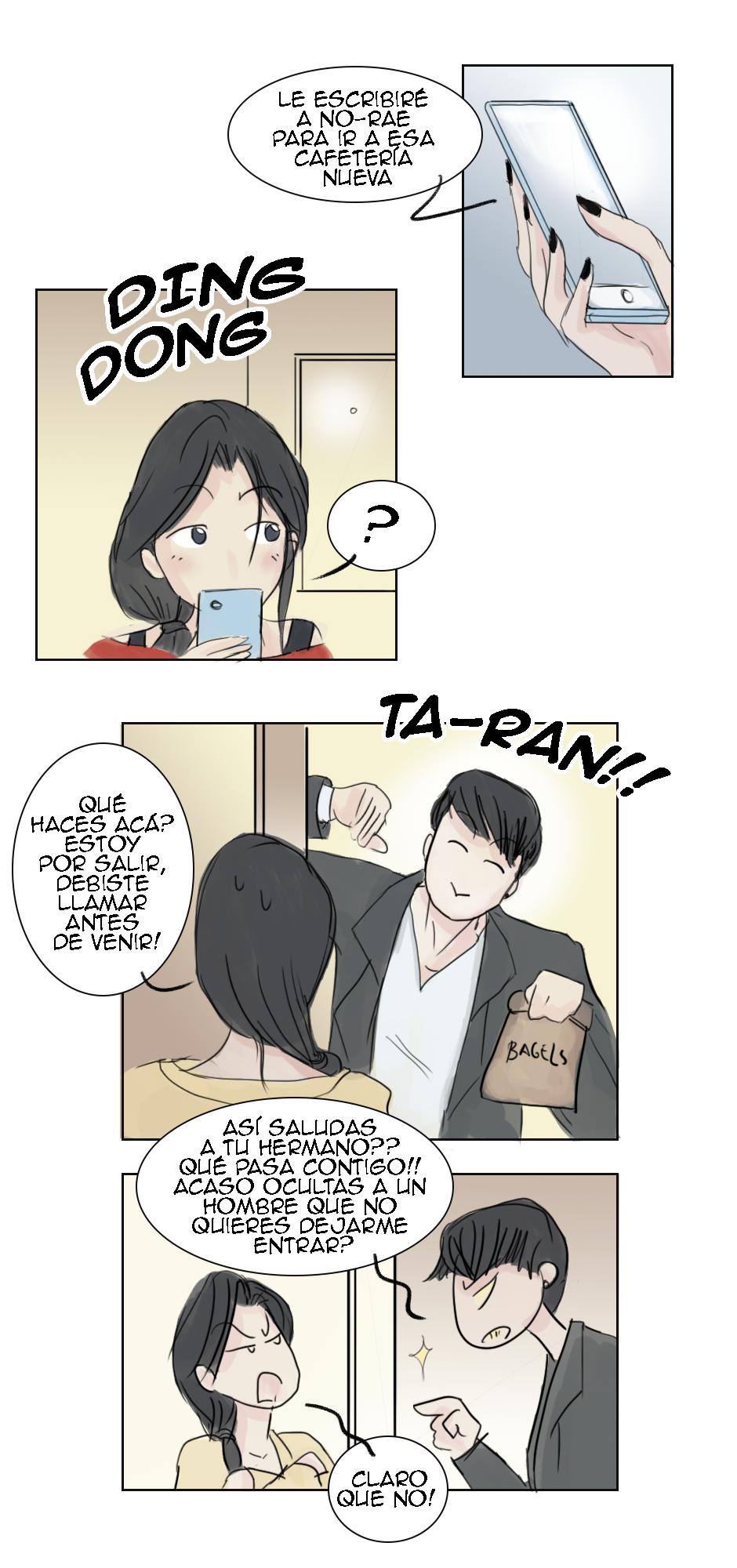 Read FLUTTERING FEELINGS FAN ART-ESPANOL :: CAPITULO 71 | Tapas Comics