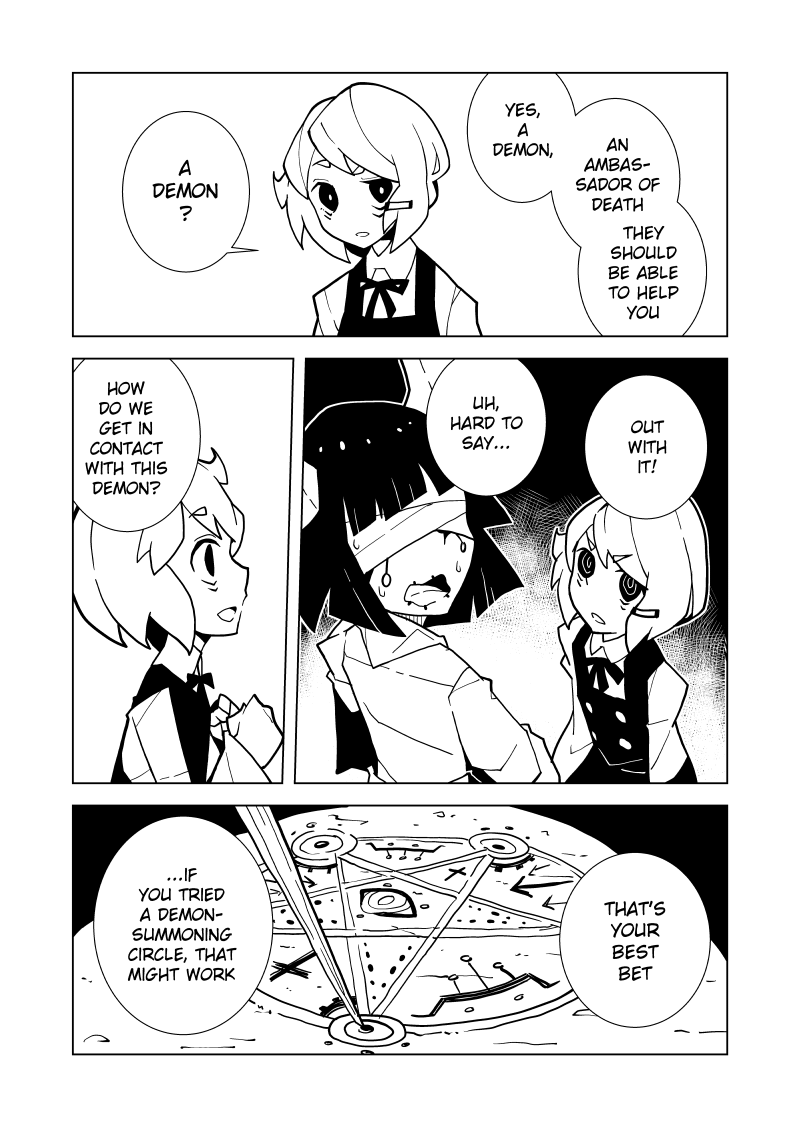 Read Let's drop dead! :: A pale shadow appears | Tapas Comics