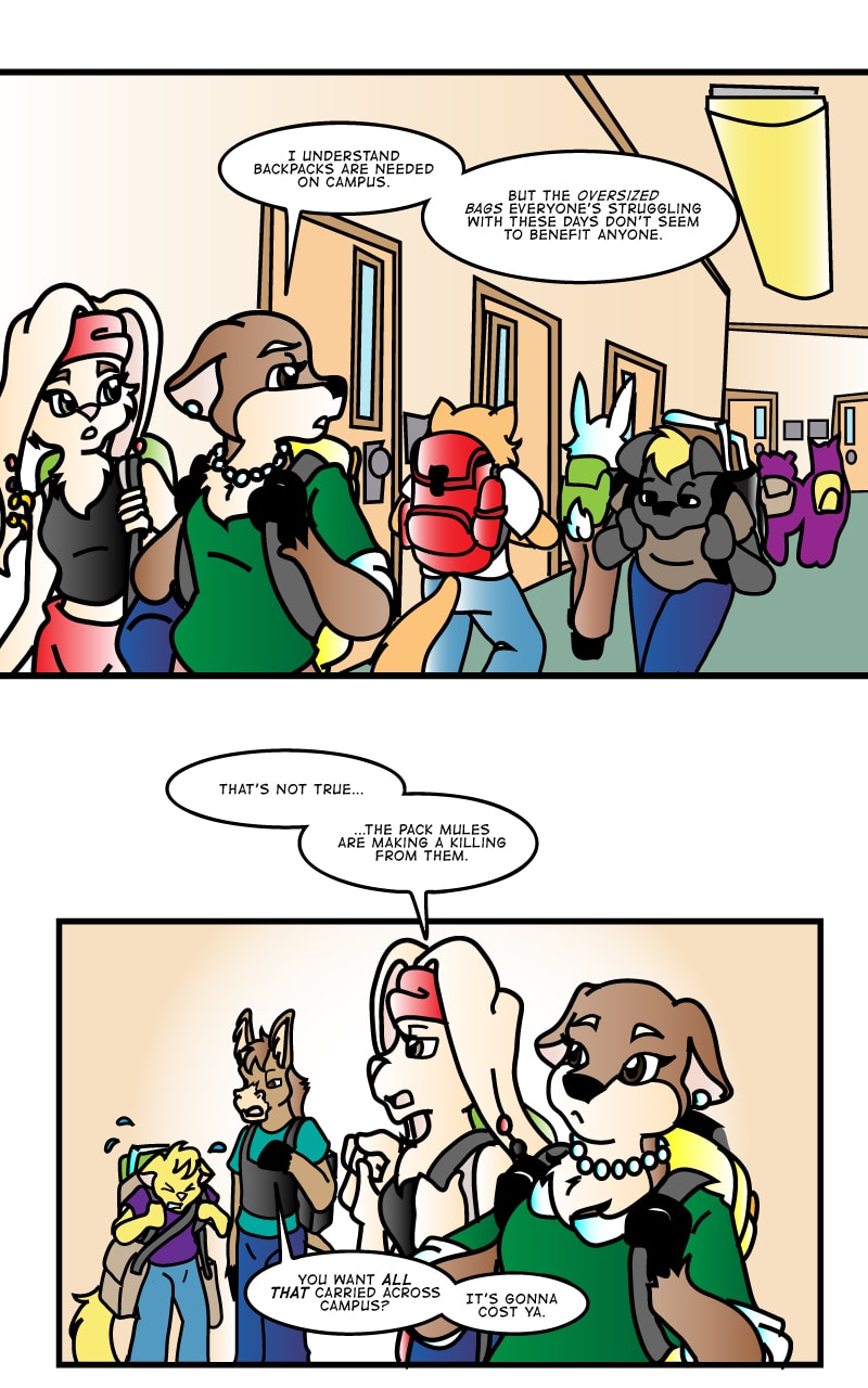 Read Furry Experience :: Weight of Education Part 3 | Tapas Comics