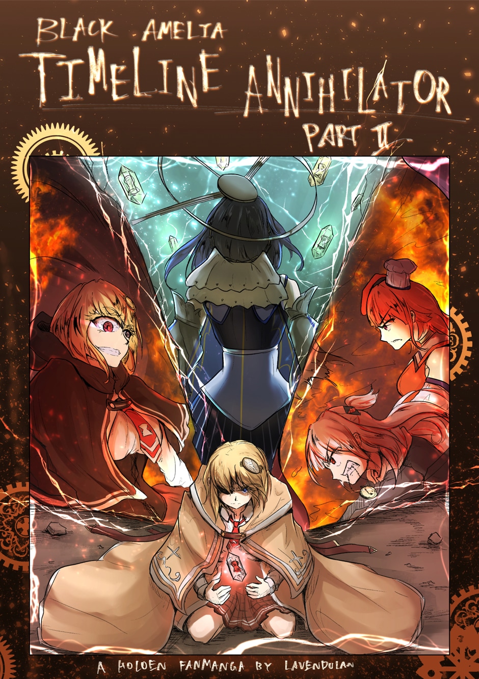 Read Black Amelia: Timeline Annihilator (Hololive Fan manga) :: Part II - Ch01: Back up | Tapas ...