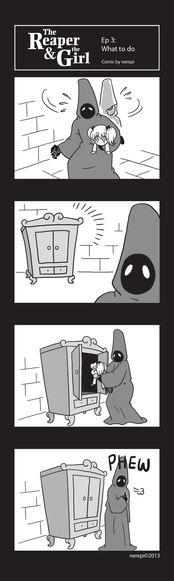 Read The Reaper and the Girl :: Ep3: What to do | Tapas Comics