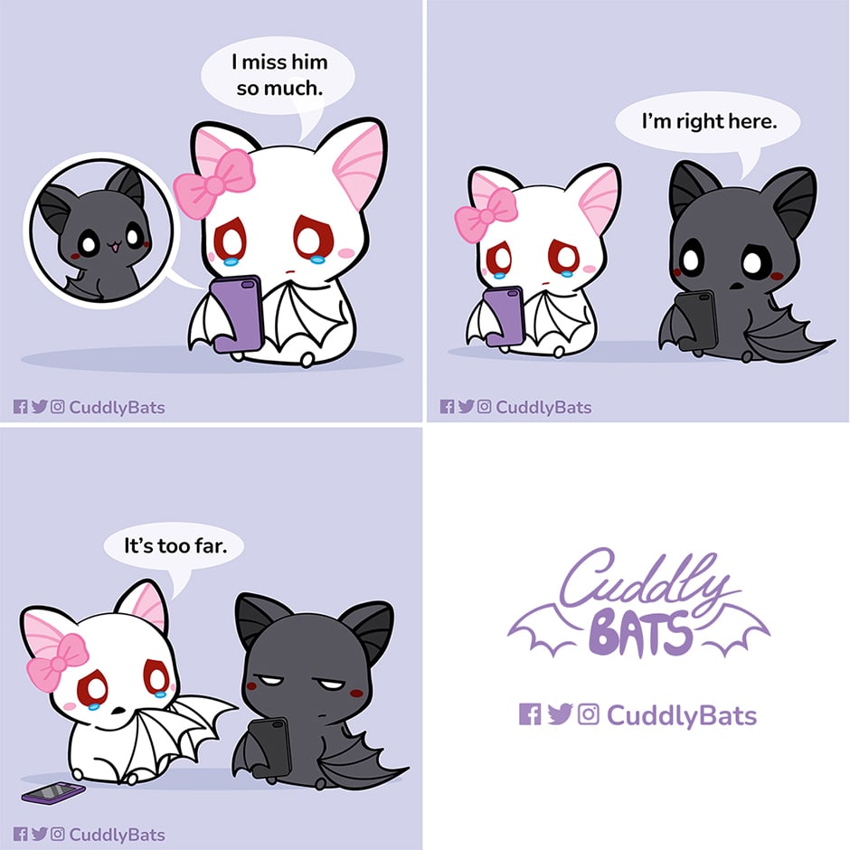 Read Cuddly Bats :: It’s to far