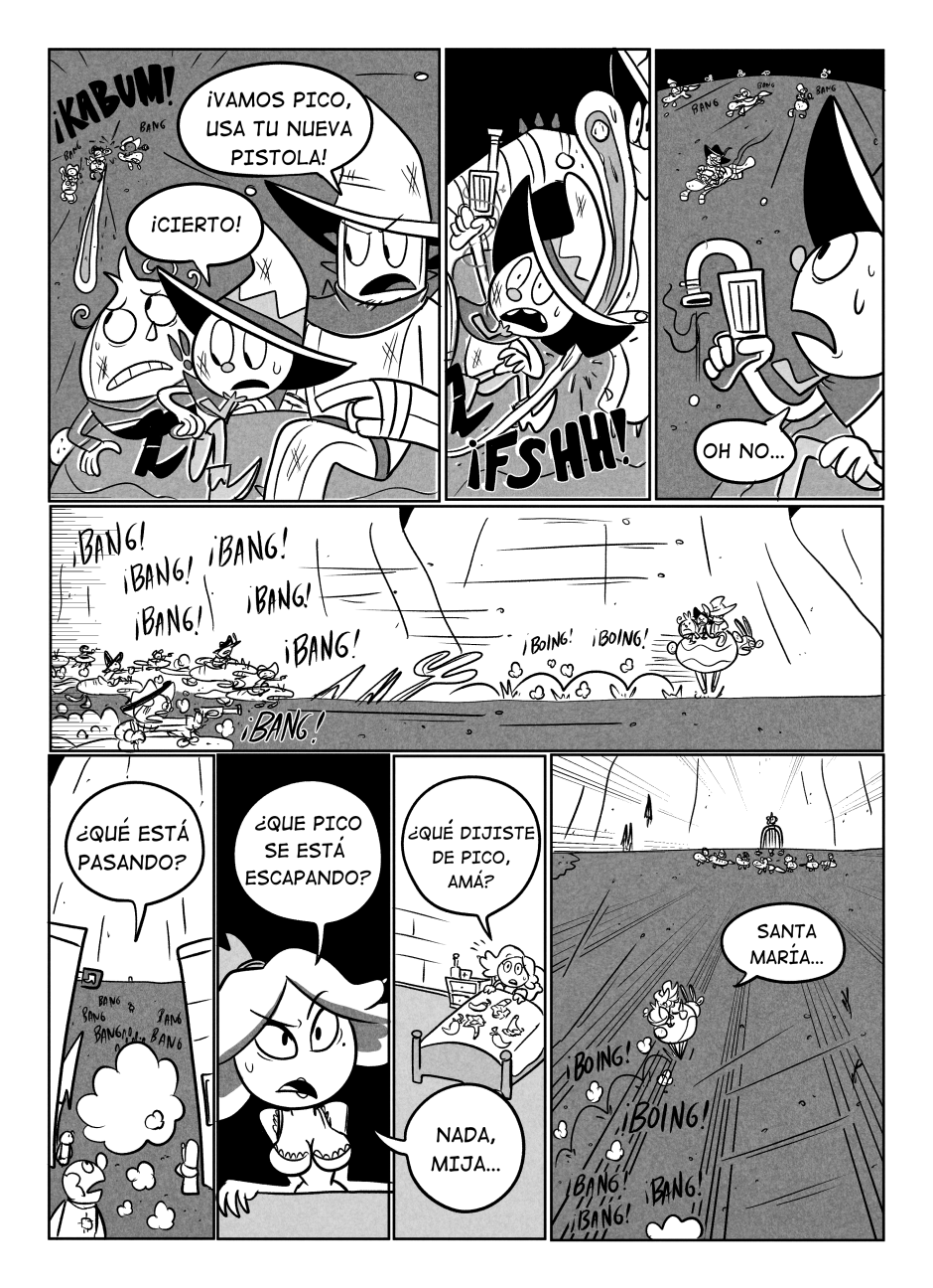 Read Hot Salsa (ESP) :: Capítulo 2: Adiós Piquín | Tapas Comics