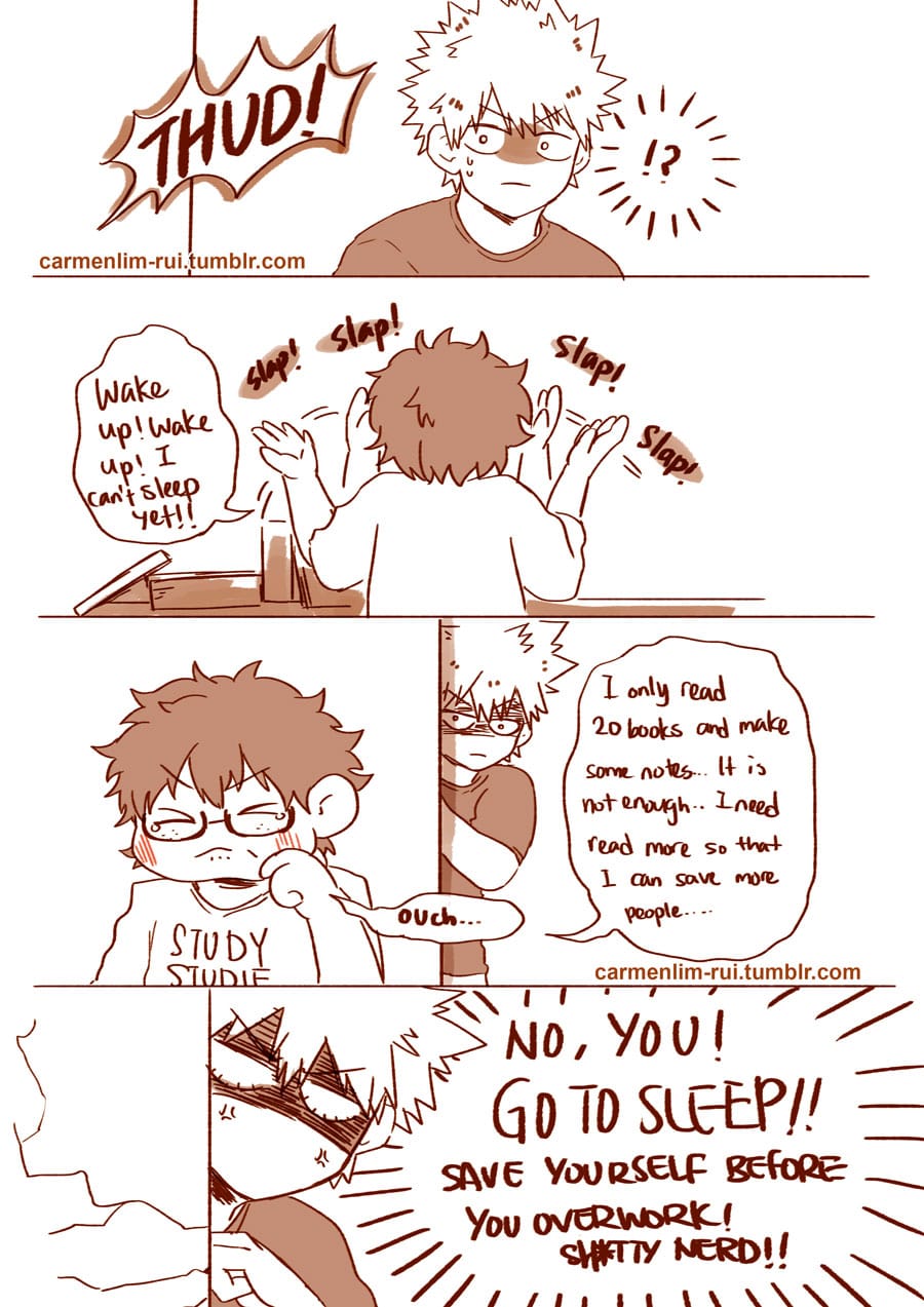 Read Heroaca-time :: Sleepy Deku | Tapas Comics