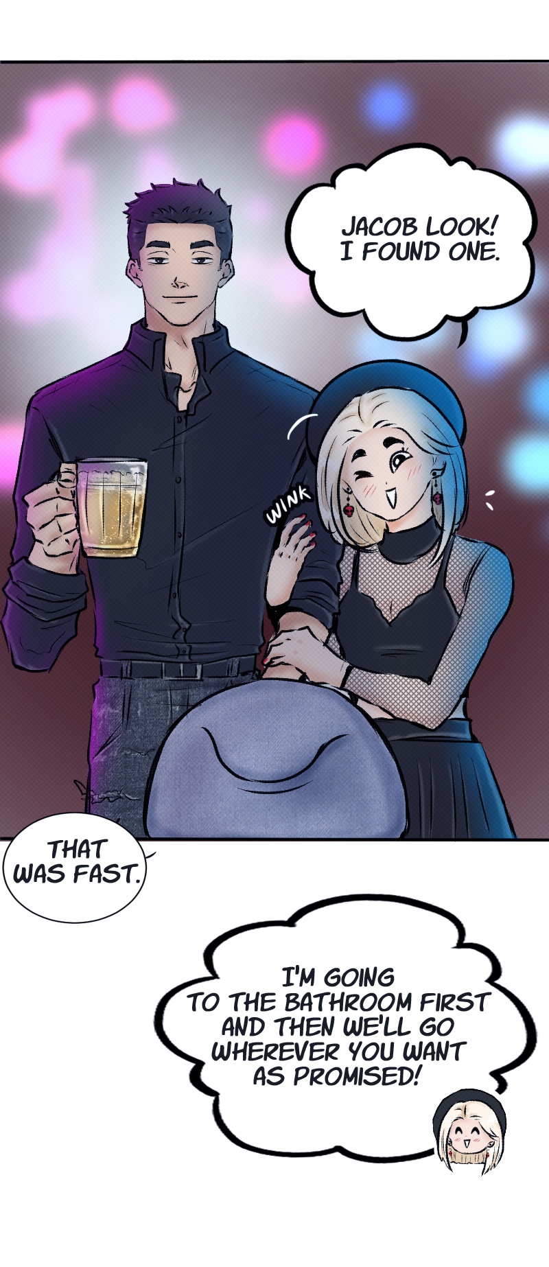 Read The Secretary :: Chapter 1 - part 2 | Tapas Comics