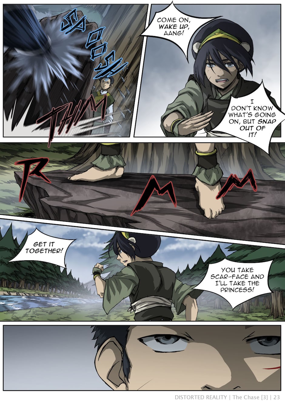 Read Avatar: Distorted Reality :: [Book 2] Ch 7: The Chase [3], 1-28 ...