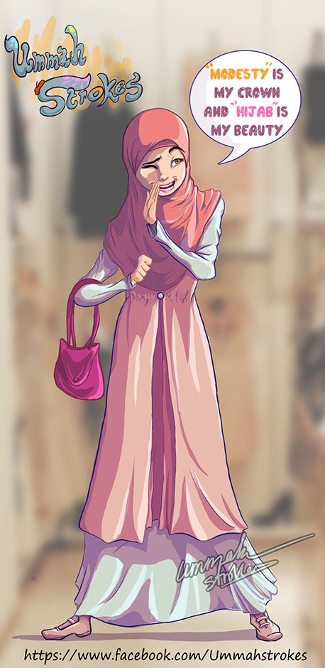 Read ummah wisdom :: my hijab is my beauty :D | Tapas Comics