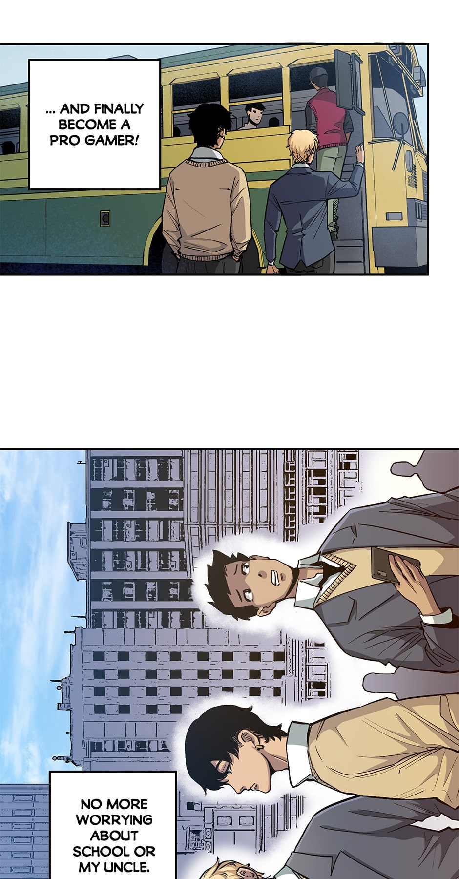 Read Dropout Project :: Episode 0 (Prologue) | Tapas Comics