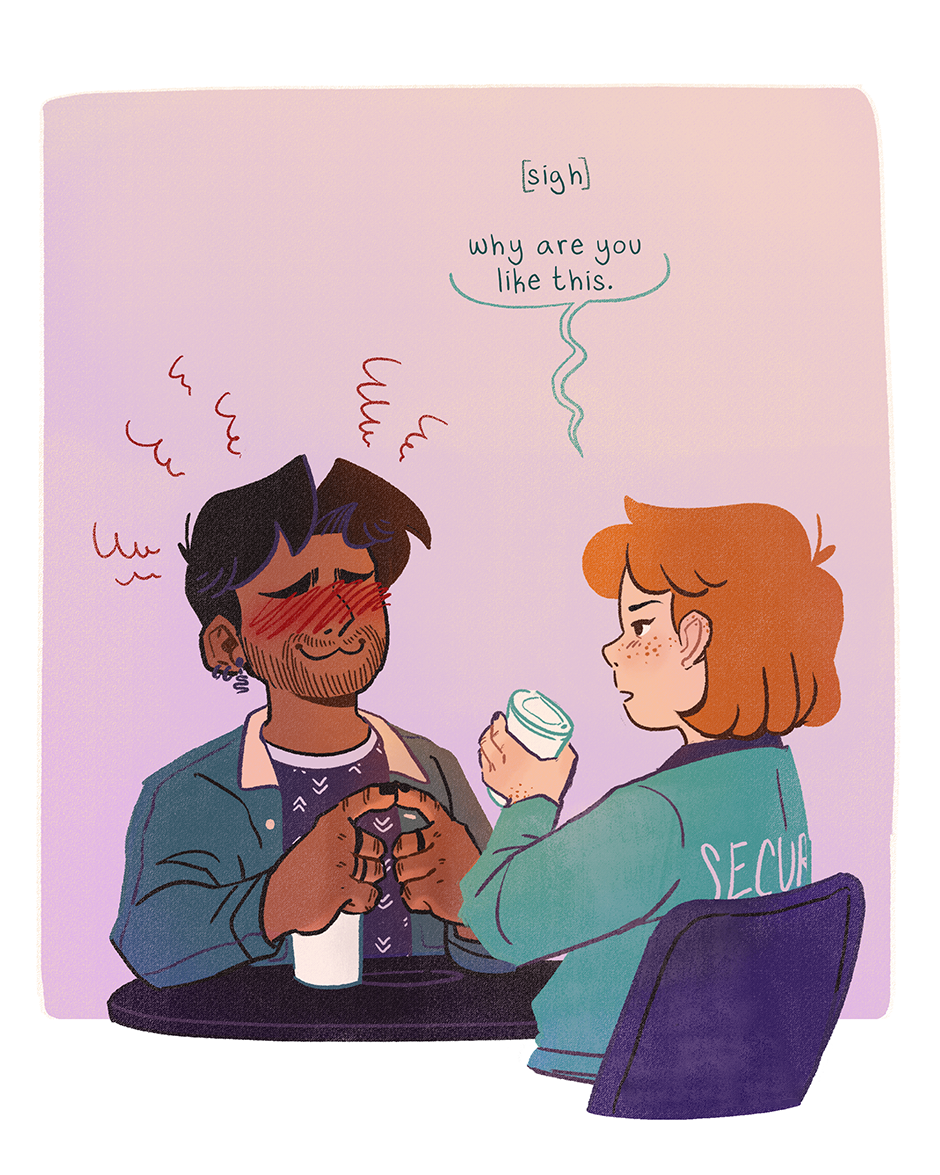 Read Jon and Alex :: Head pat | Tapas Comics