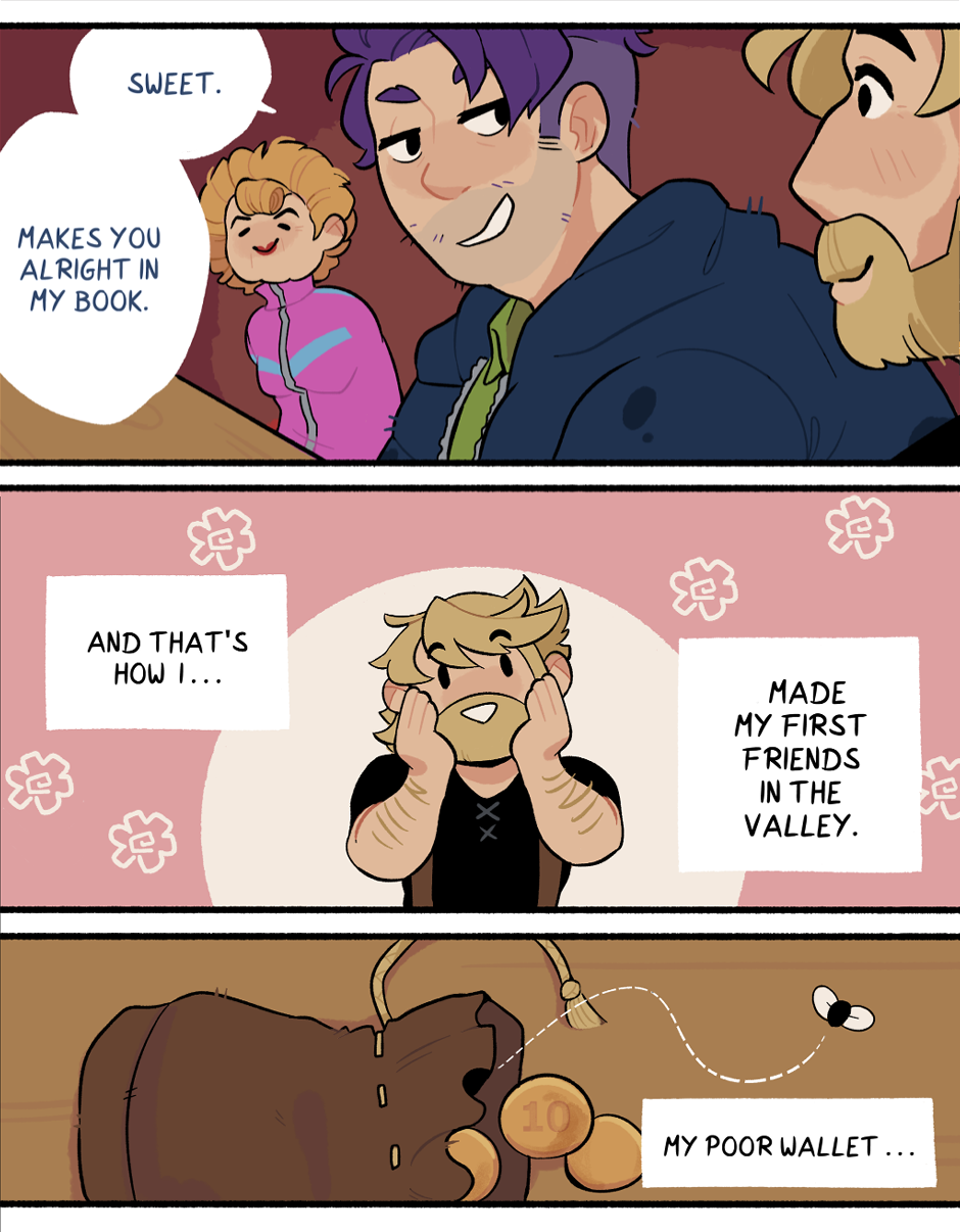 Read Dewdrop: A Stardew Valley Fan Comic (Paused) :: My first friends ...