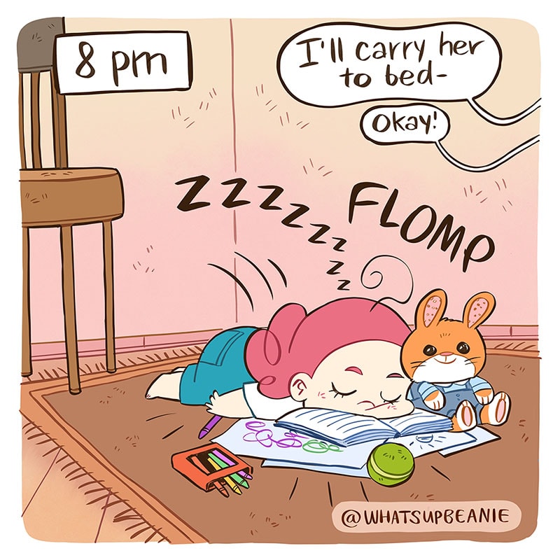 Read Beanie's Comics :: Staying Up All Night | Tapas Comics