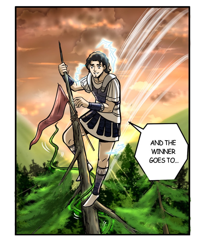 Read Deities of the ancient :: Titanomachy (38) | Tapas Comics