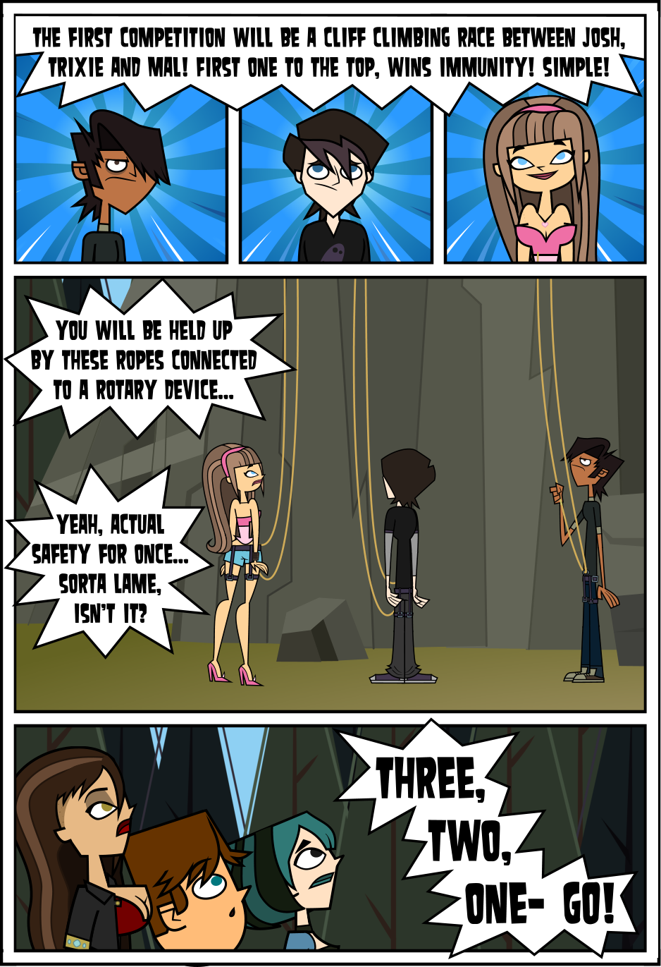 Read Total Drama Outcasts :: Obstacular Shleptacular | Tapas Comics