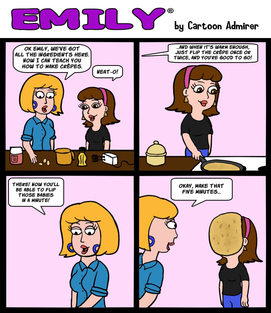 Read Emily :: Oh, Crepe | Tapas Comics