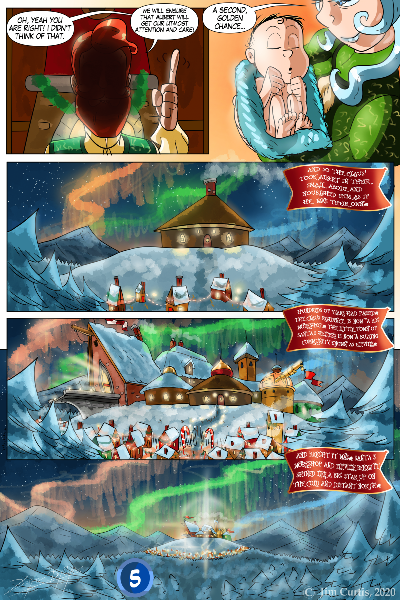 Read The Legend of Albert Claus :: The Magic of Santa's Letters | Tapas ...