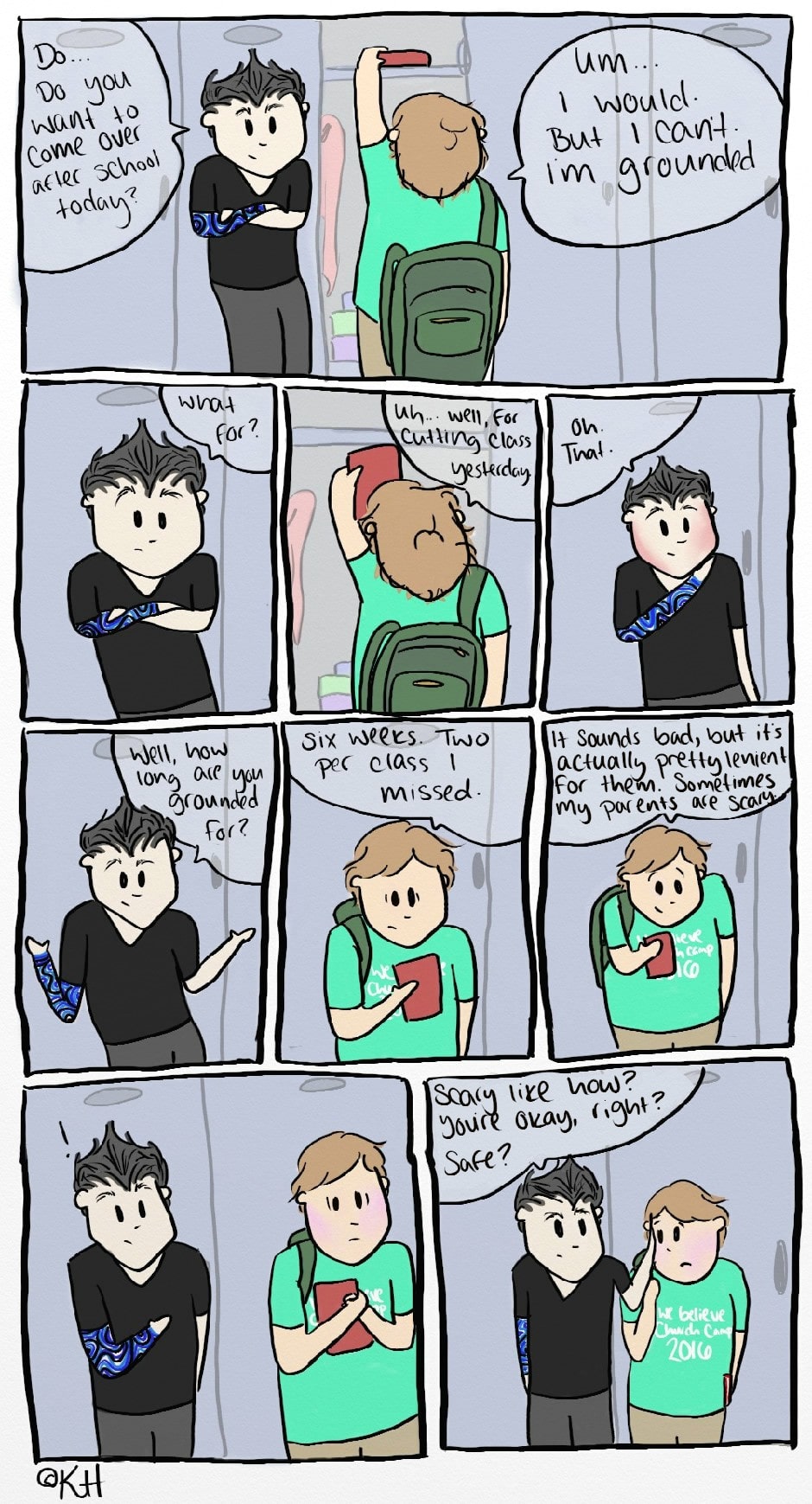 Read Here's What Happened :: Grounded | Tapas Comics