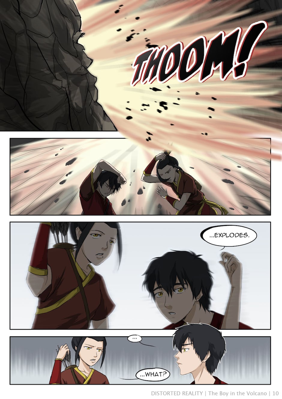 Read Avatar: Distorted Reality :: [Book 1] Ch 1: The Boy in the Volcano ...