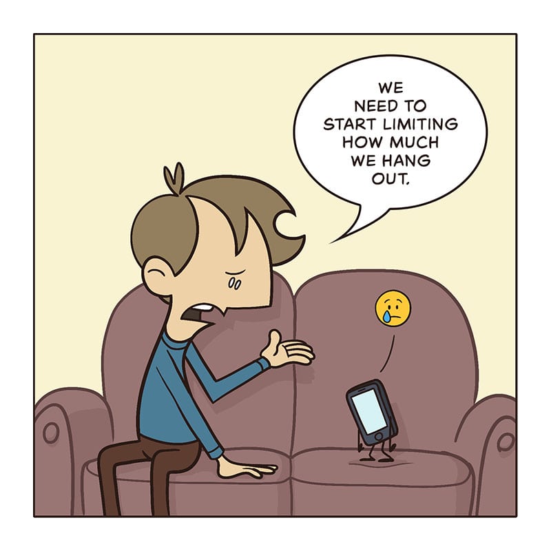 Read My Life In Boxes :: Phone Addiction | Tapas Comics