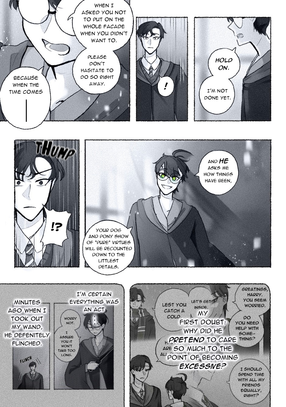 Read TMRHP : Tomarry Doujin :: I'm Not Inferior To You | Tapas Comics