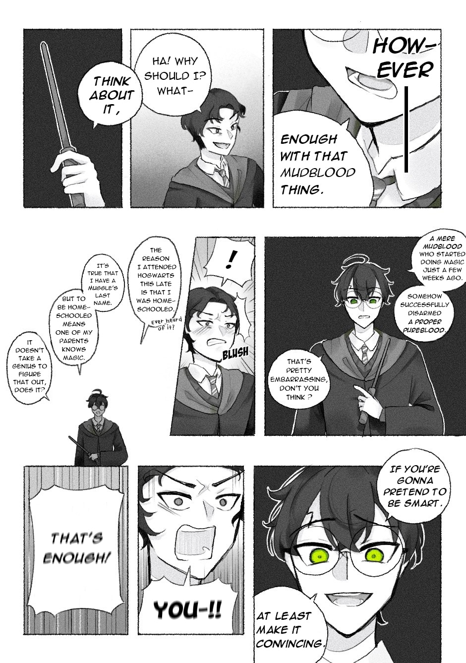 Read TMRHP : Tomarry Doujin :: Lestrange | Tapas Comics