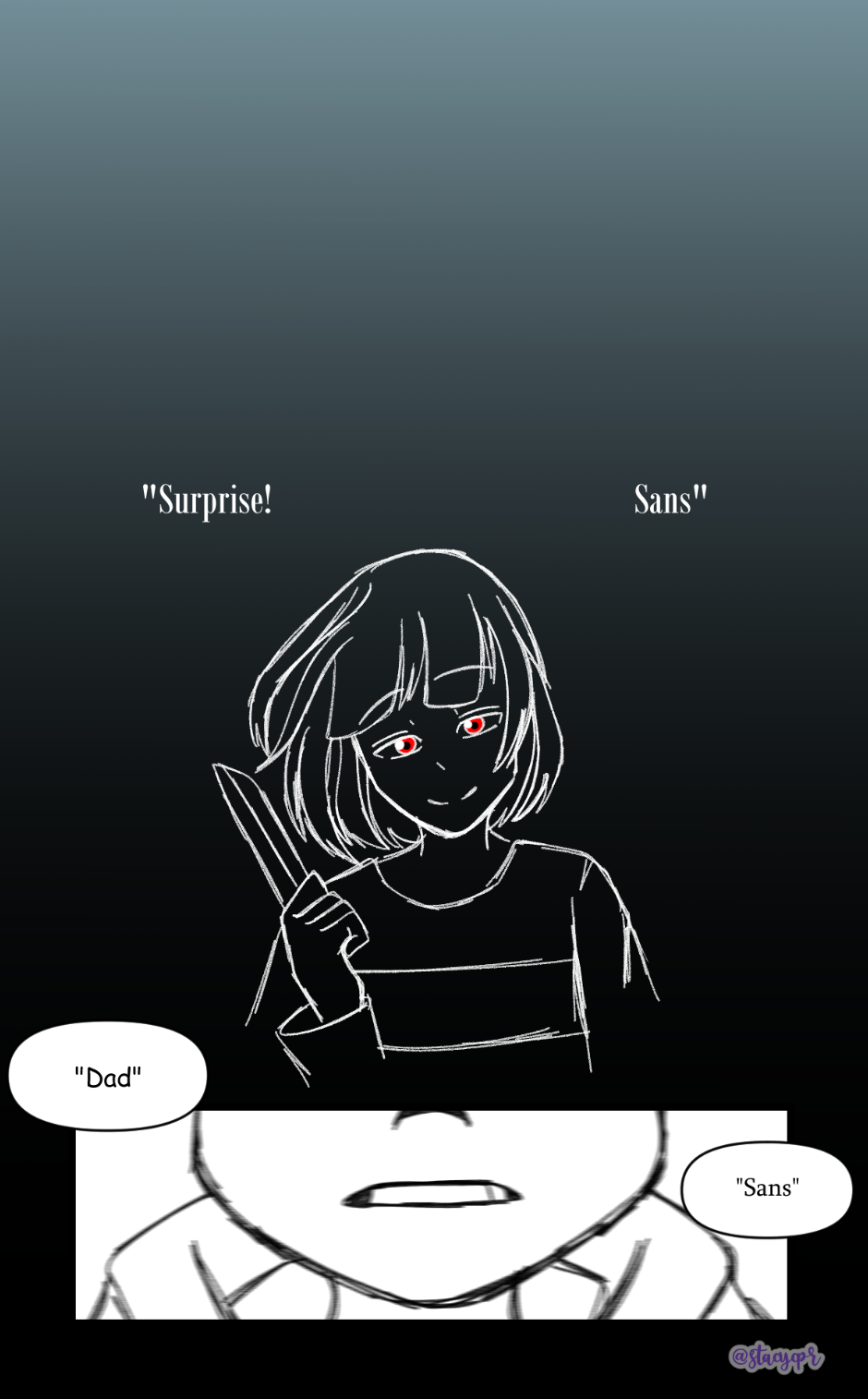 Read My Undertale Various Comics :: Frans-Monthly: Sick (Elys and Sans ...