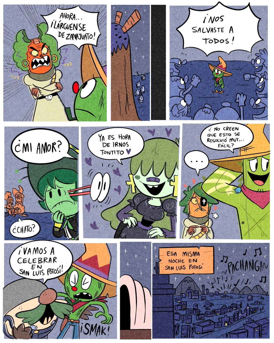 Read Hot Salsa: Deseo tu Pistola (ESP) :: El Duelo Final | Tapas Comics