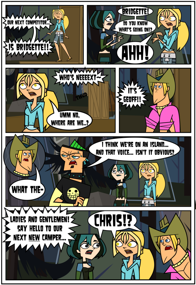 Read Total Drama Outcasts :: Arrival | Tapas Comics