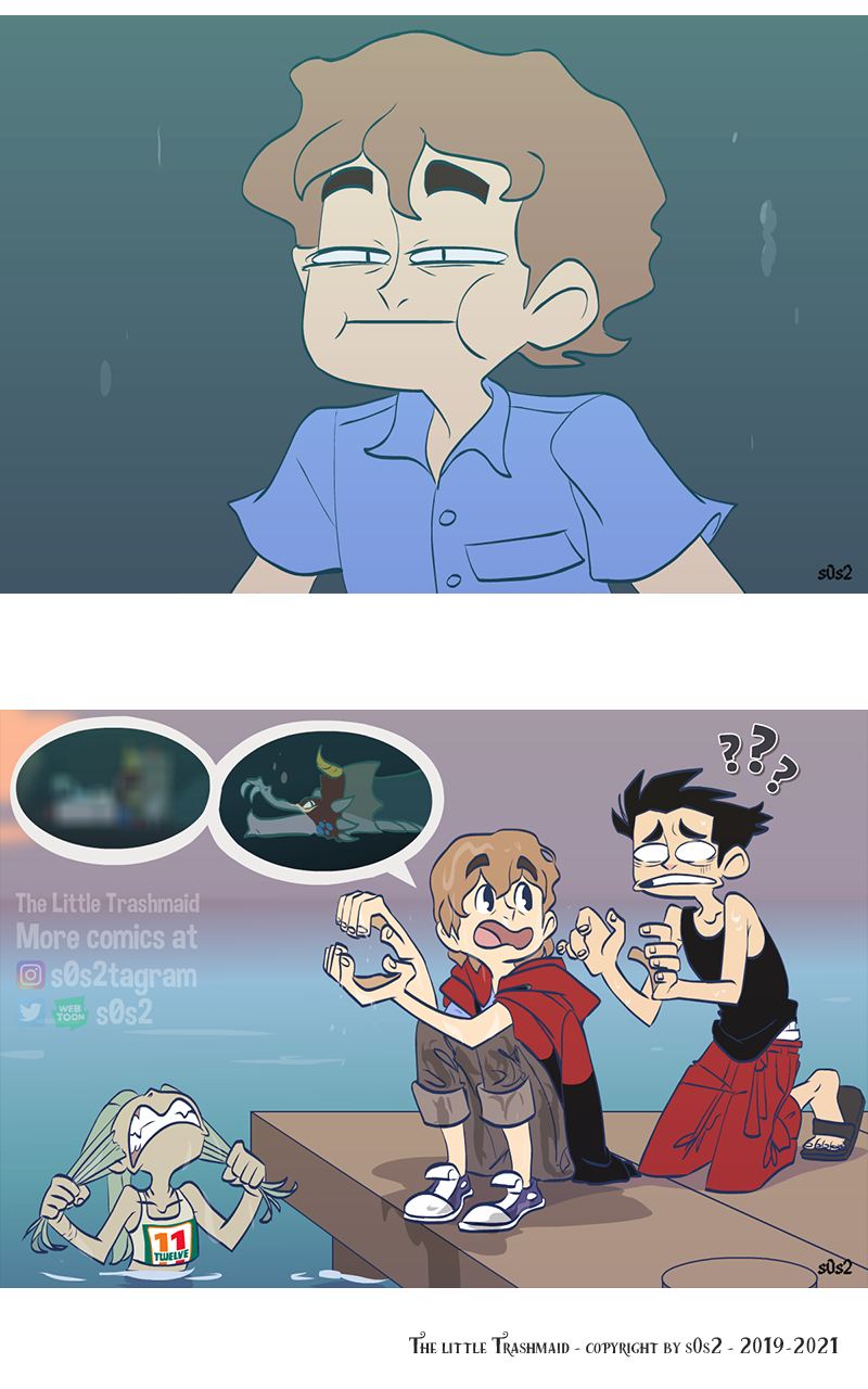 Read The Little Trashmaid :: A new world | Tapas Comics