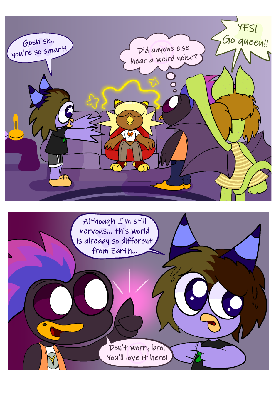 Read Free Fall :: S1- C1: Terrifying Awakening - PART 1 | Tapas Comics