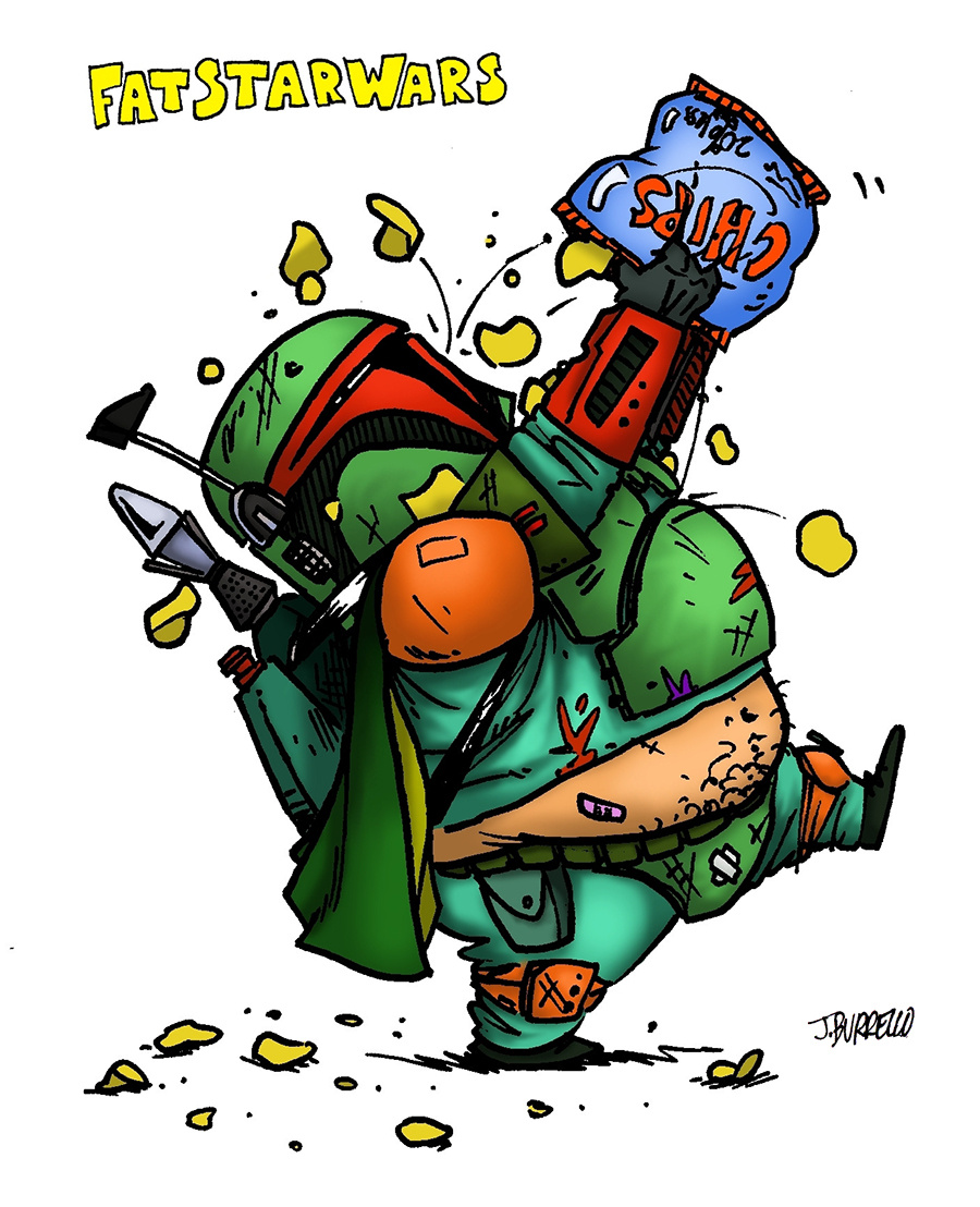 Read Fat Star Wars :: Blob-a-Fatt | Tapas Comics