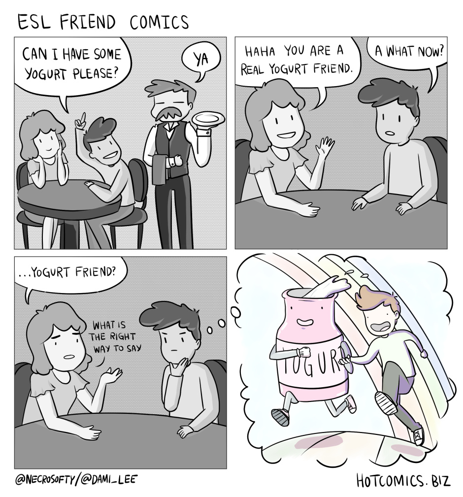 Read Hot Comics For Cool People :: ESL Friend Comics | Tapas Comics