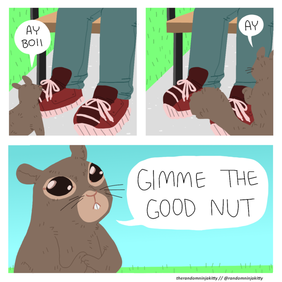 Comics by Dre :: THE GOOD NUT | Tapas