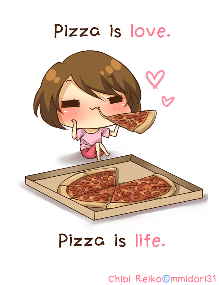 Read Chibi Reiko :: Pizza! | Tapas Comics