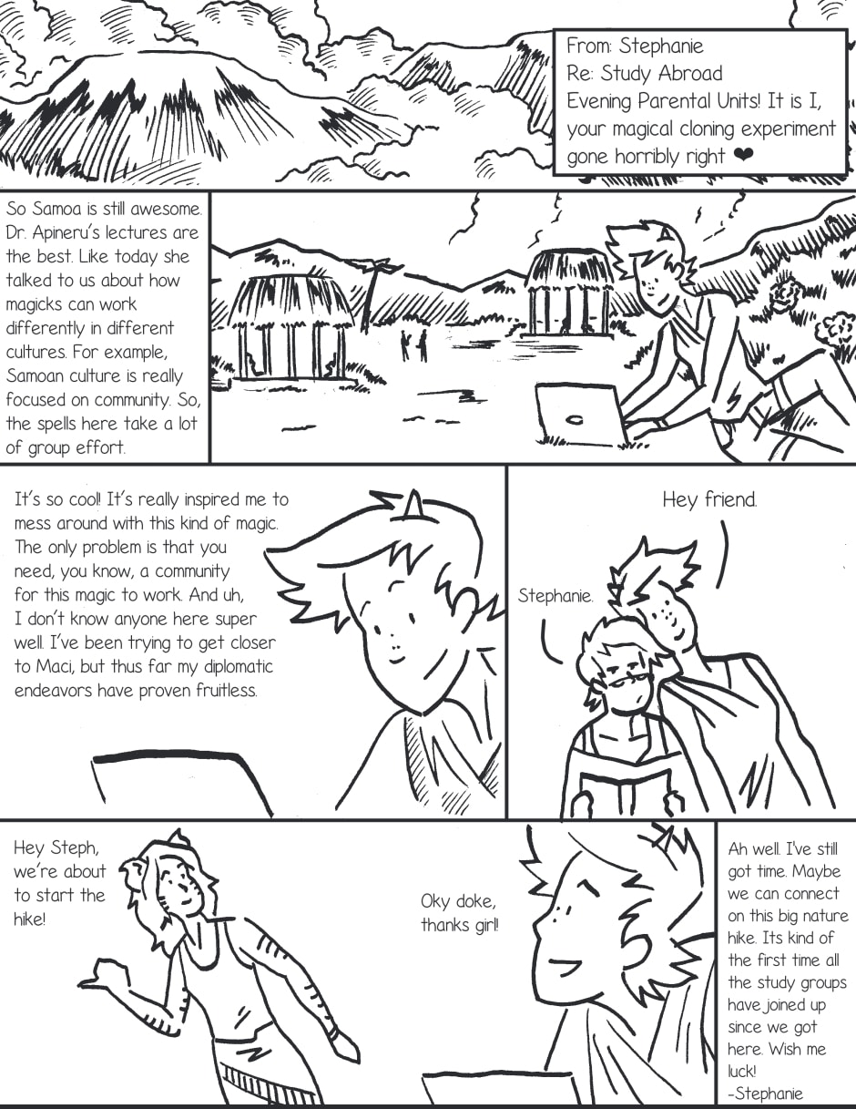 Read Magic School :: Study Abroad, Pt. 1 | Tapas Comics