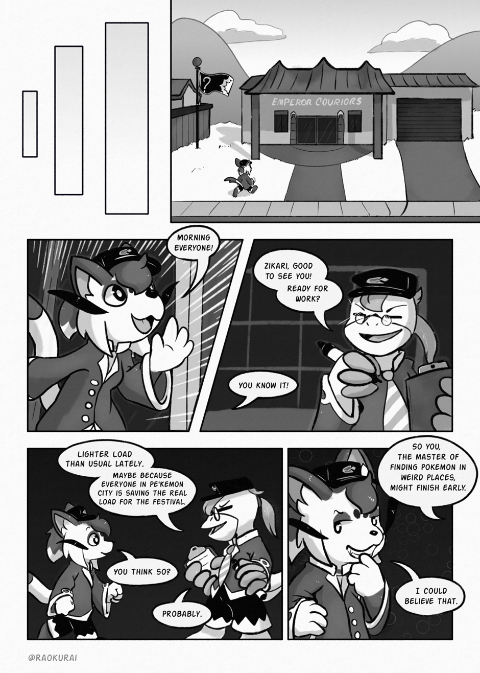 Read Zorua Mystery Dungeon :: ZMD - Ch1 - Pg8 | Tapas Comics