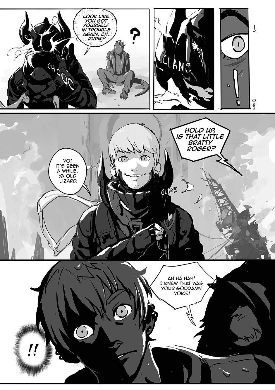 Read RECURSION X :: Page 82 (Ch 4.1 Page 13) | Tapas Comics