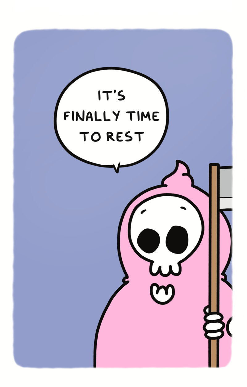 Read Pink Reaper :: Hugs part 7 | Tapas Comics