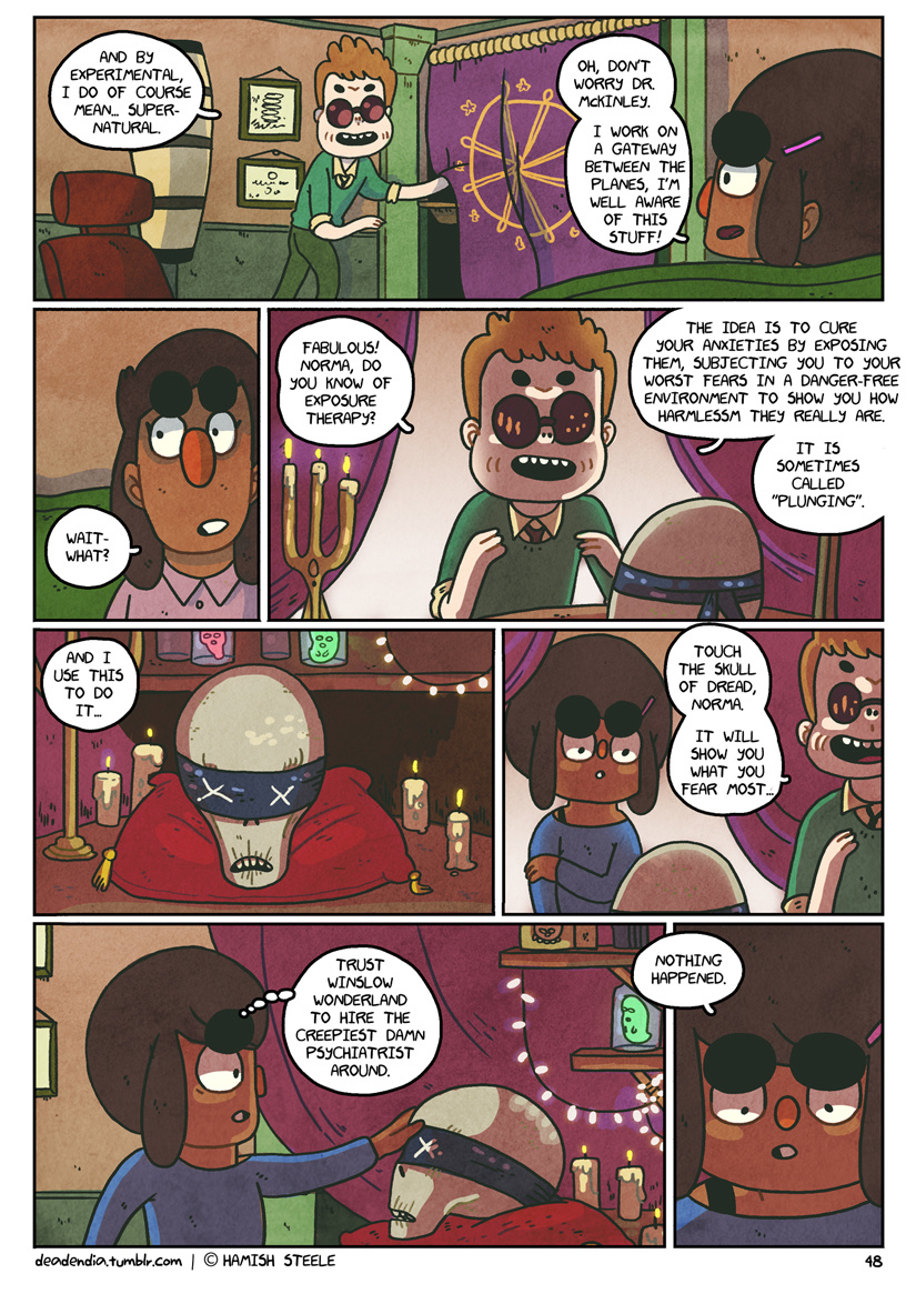 Read DeadEndia: The Original Run :: 3. Plunge | Tapas Comics