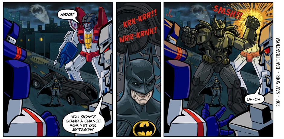 Read FANdemonium! :: Batman vs the Decepticons | Tapas Comics