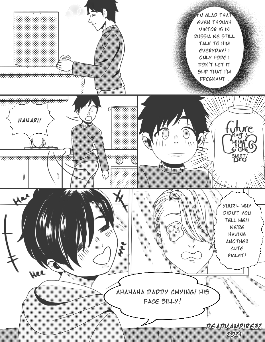Read Viktuuri Omegaverse Comic :: Extra! Surprised Again | Tapas Comics
