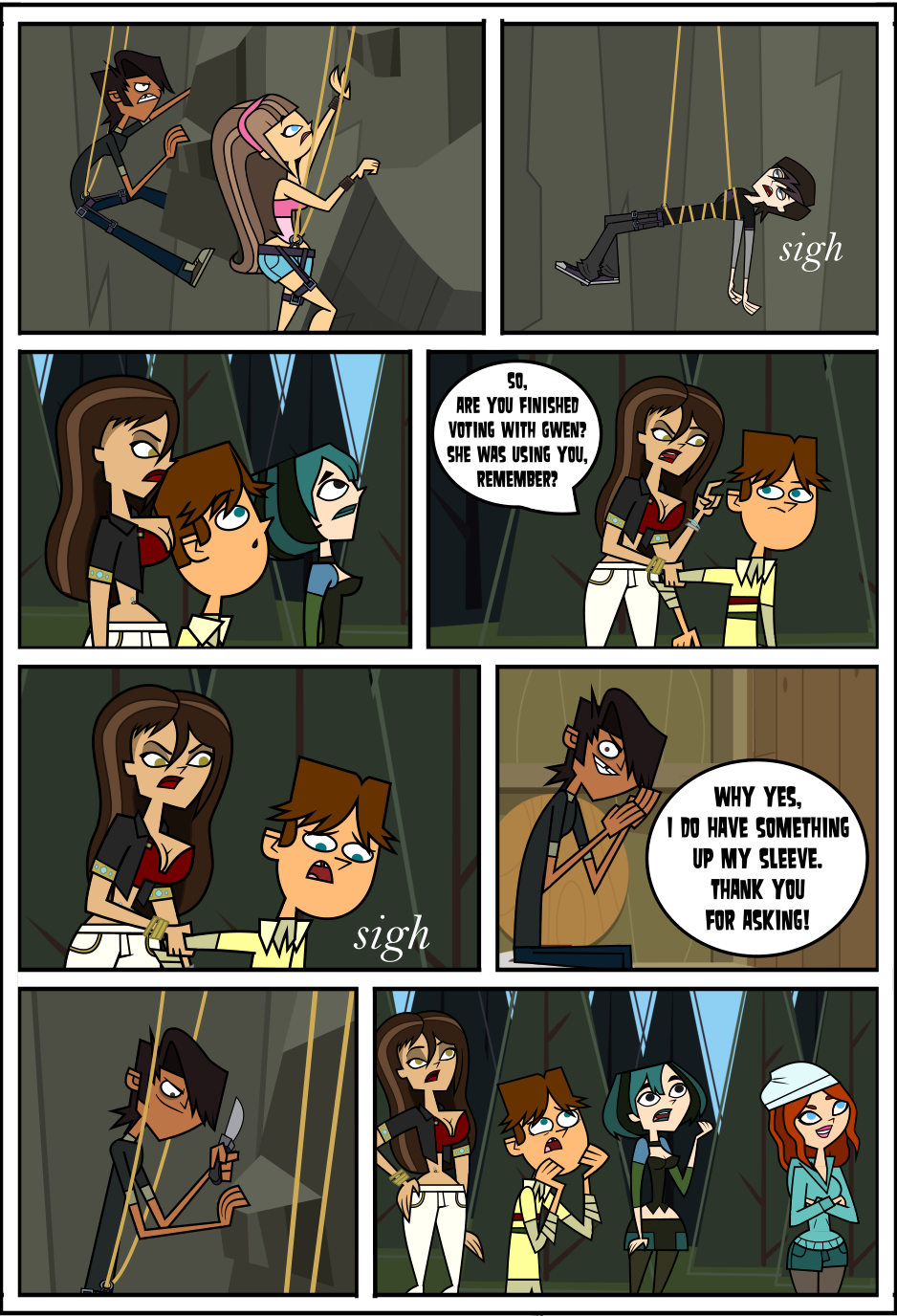 Read Total Drama Outcasts :: Obstacular Shleptacular | Tapas Comics