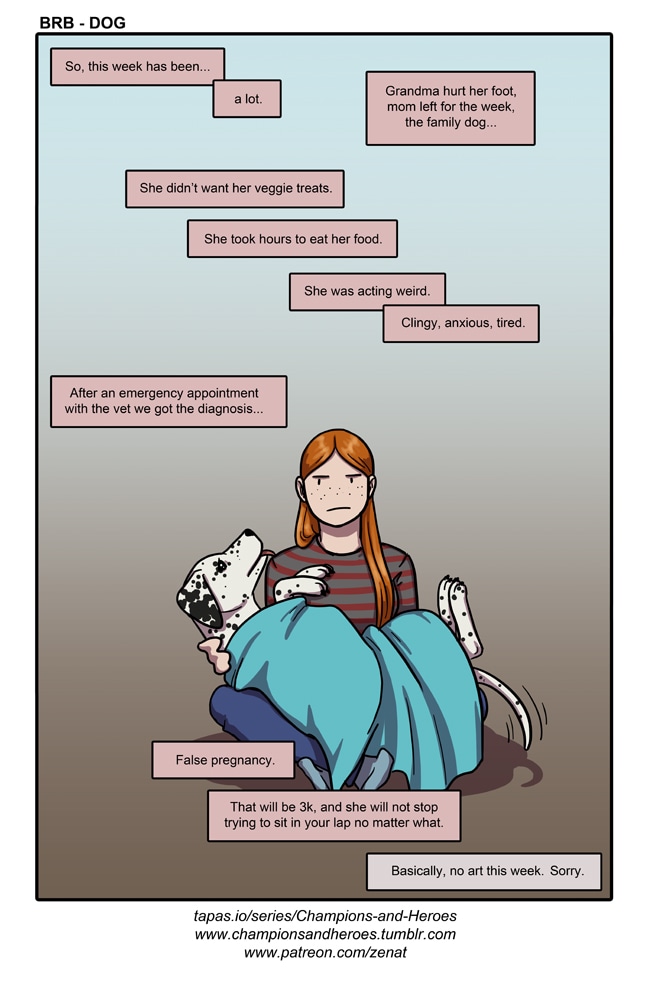 Read Champions and Heroes :: BRB - Dog | Tapas Comics