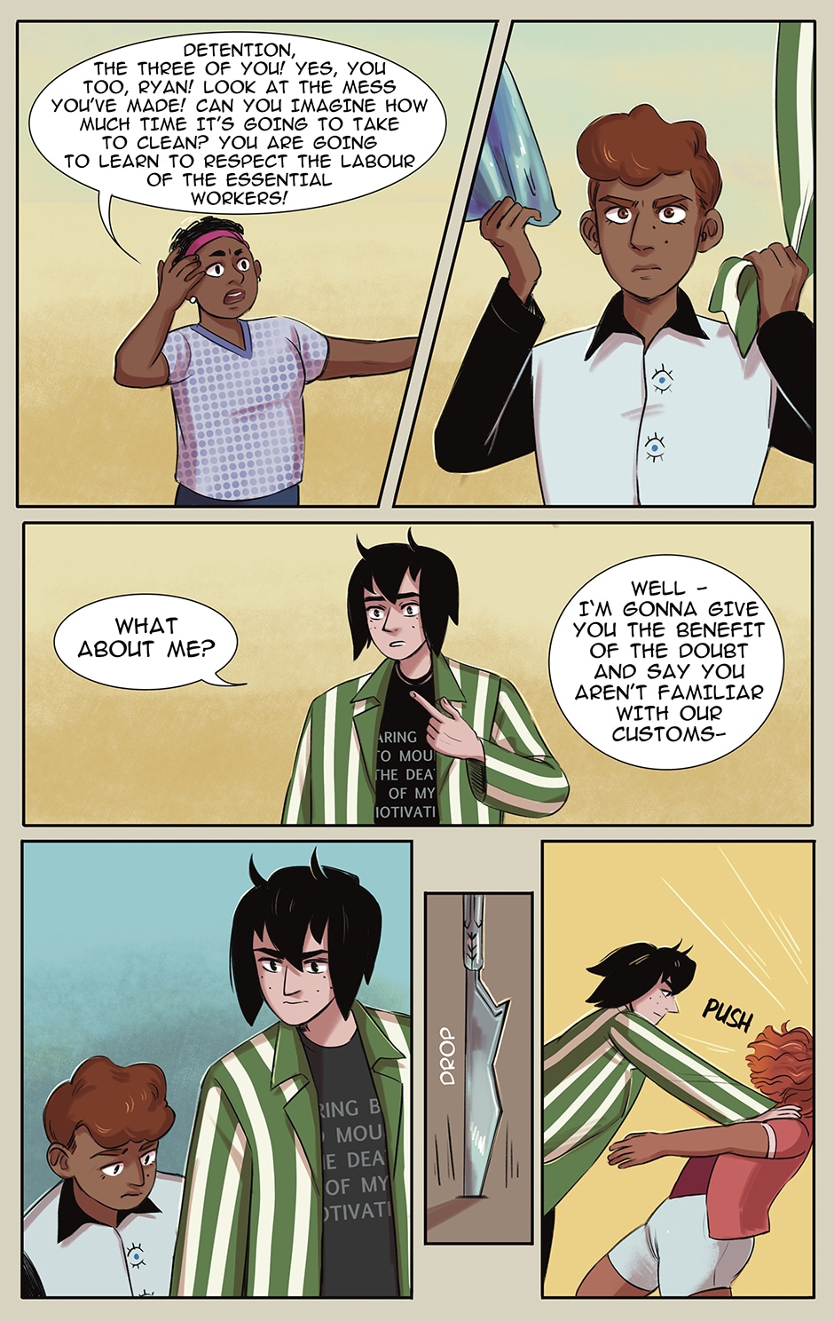 Read Breaking the Boundary :: Chapter 2. Humanity | Tapas Comics