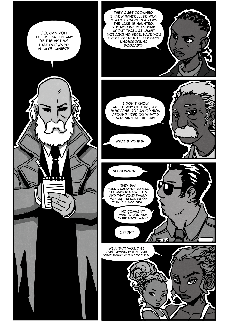 Read Tales Of Outcast :: Lake Lanier | Tapas Comics