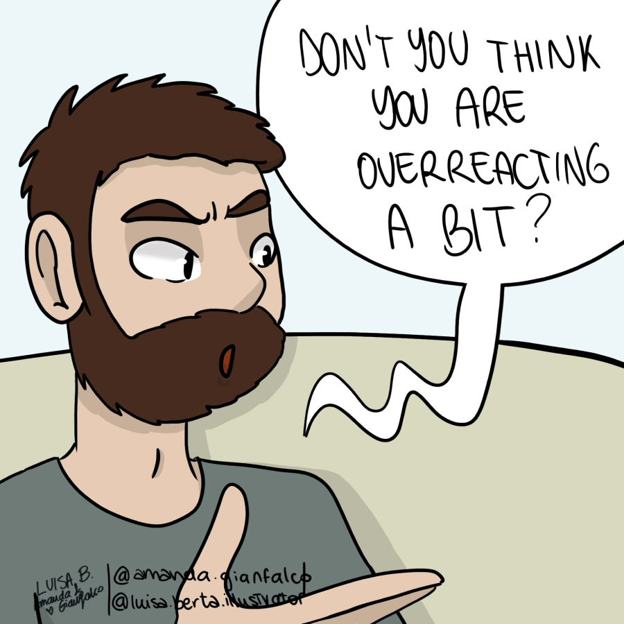 Read Amanda and Gianfalco :: Overreacting | Tapas Comics