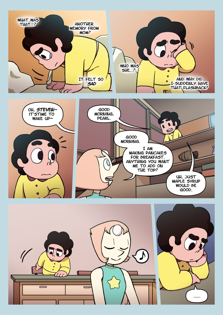 Read Steven Universe : The Story of Black Pearl (SU fan comic) :: ep 9 ...