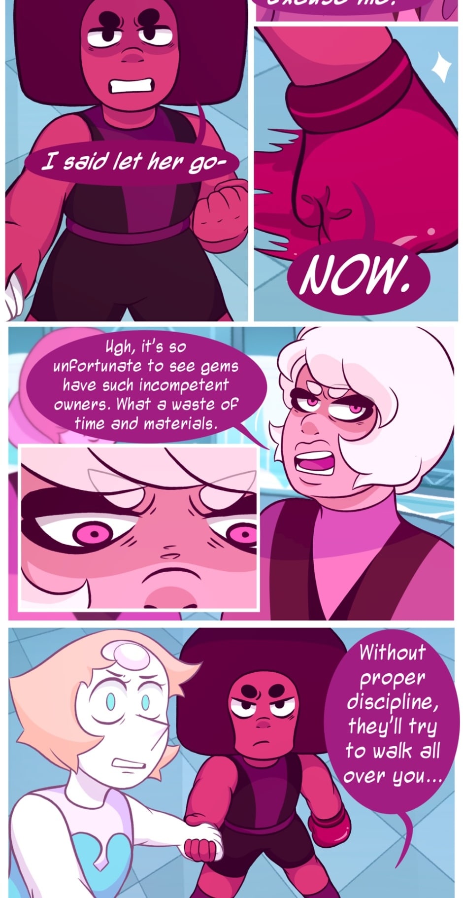Read Fracture AU ( Steven Universe AU ) :: Sea Me Now (Part 1) | Tapas Comics