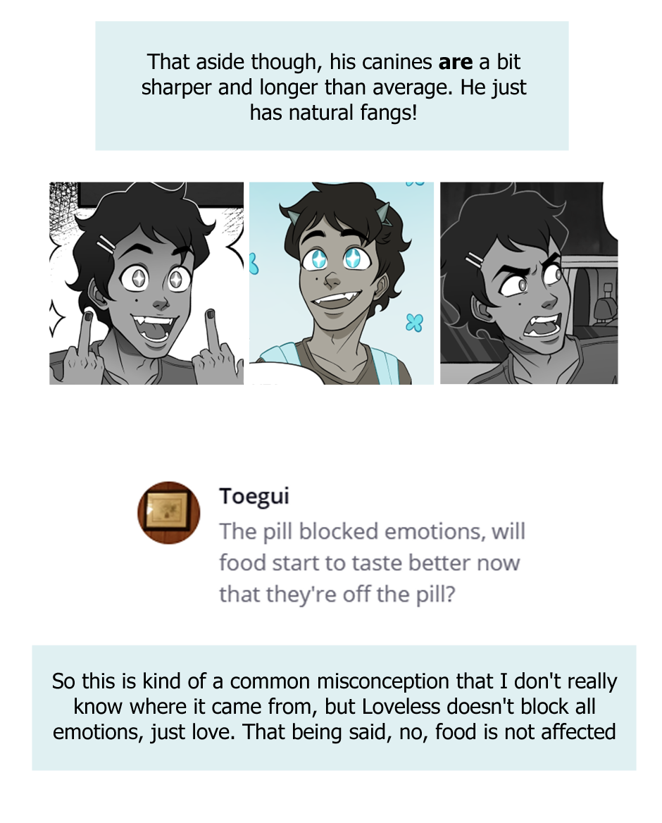 Read Copper eyes :: Q&A Ch 3 | Tapas Comics
