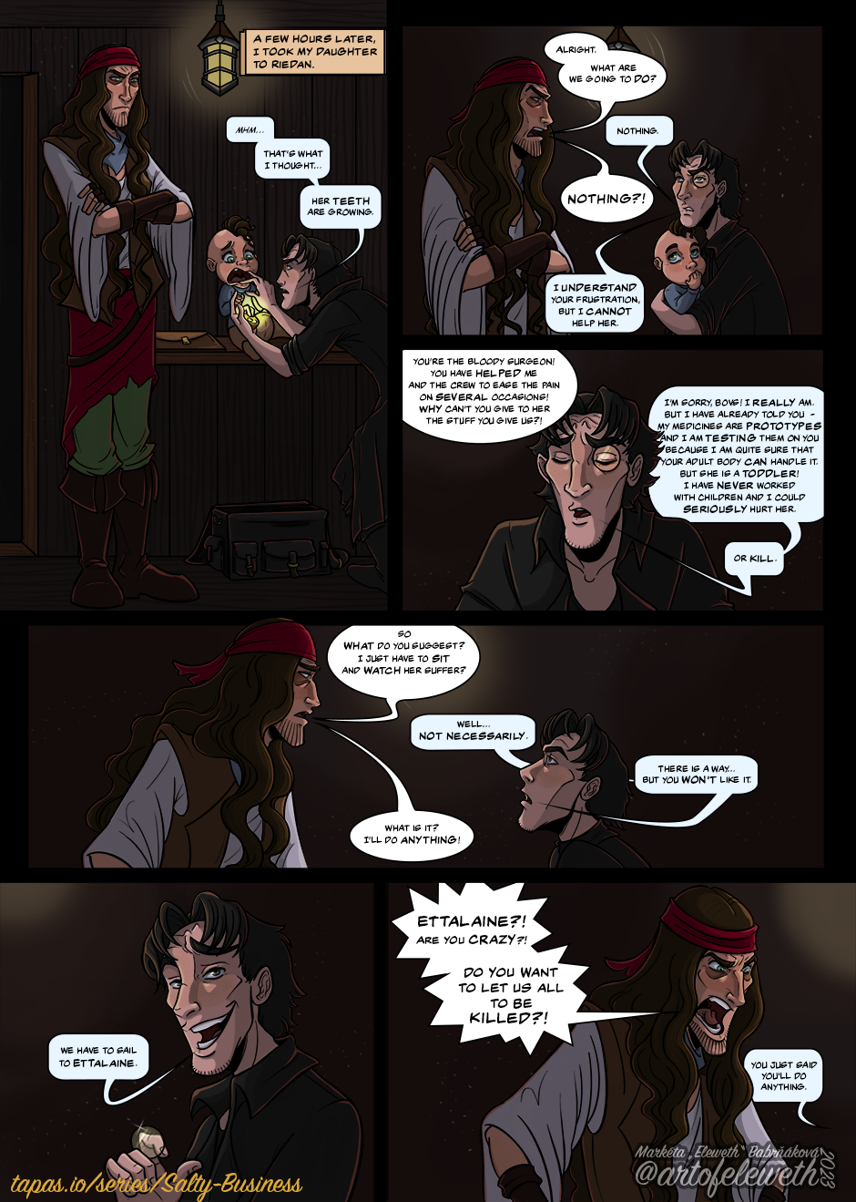 Read Salty Business :: Chapter 3: Page 12 | Tapas Comics